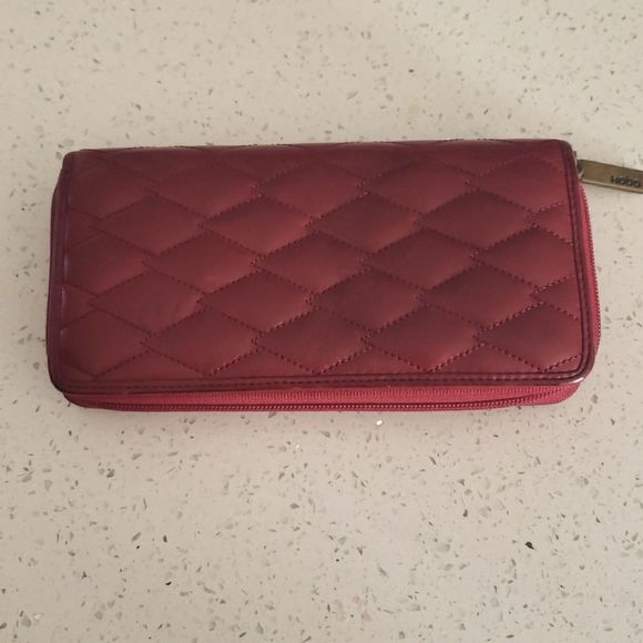 HOBO | Bags | Hobo Deep Red Wallet | Poshmark
